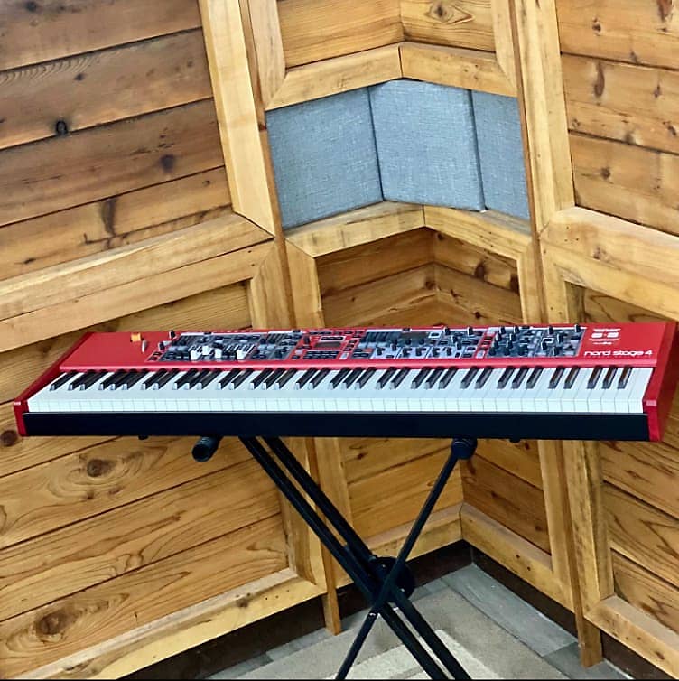 Nord Stage 4 88 Hammer Action 88-Key Digital Piano - Red | Reverb