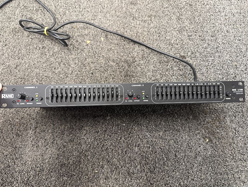 Rane ME15B 2 channel graphic Equalizer | Reverb