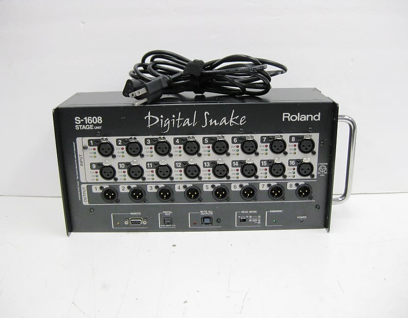 Roland S-1608 16x8 REAC Digital Snake | Reverb