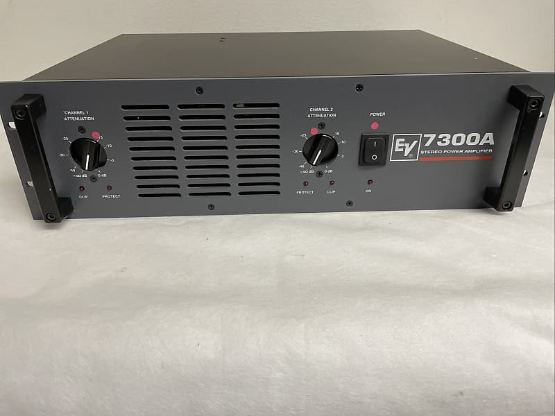 EV Electro Voice 7300A Power Amplifier Stereo Church Use | Reverb