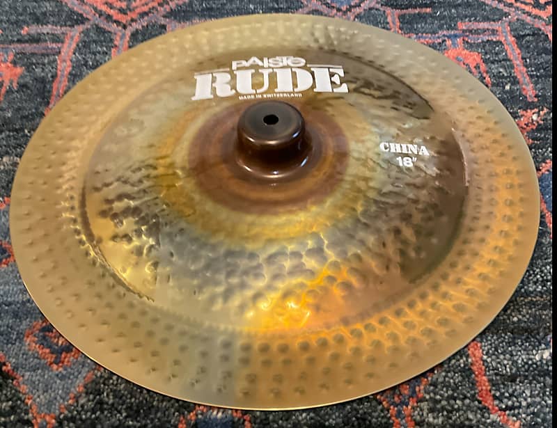 Paiste 18" RUDE China | Reverb
