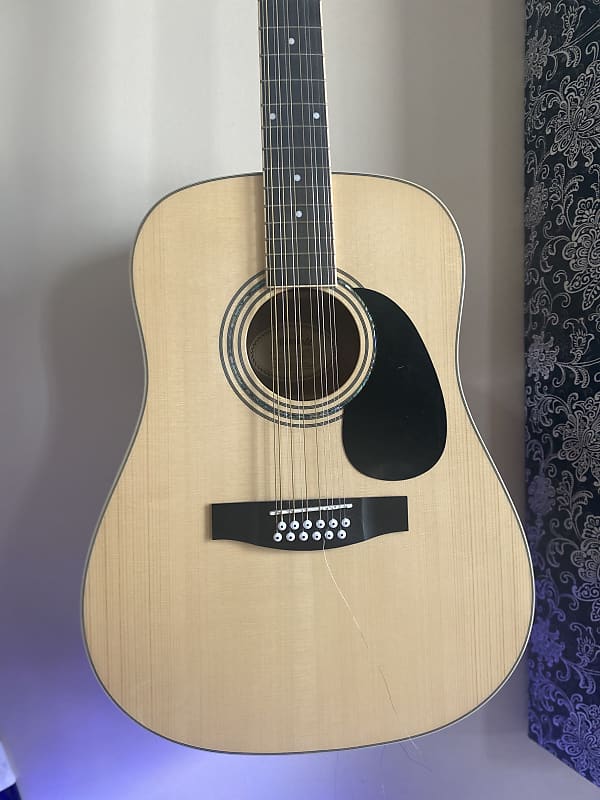 Mitchell D120S12E 12-String Dreadnought Acoustic-Electric | Reverb