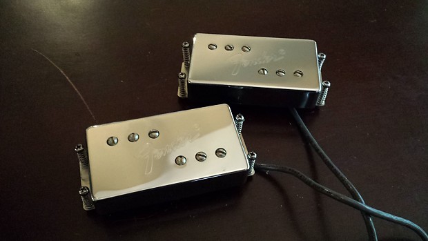 Fender Reissue Wide Range Humbuckers Chrome | Reverb