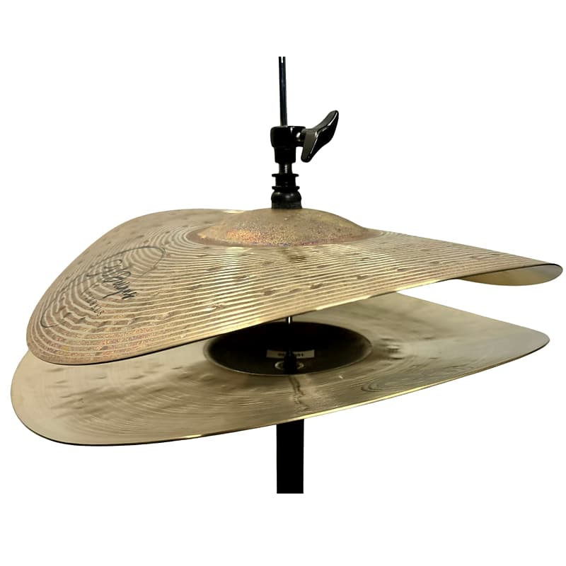 16" GM Designs Curved Stack Hi-Hat Pair - Unleash Your | Reverb UK