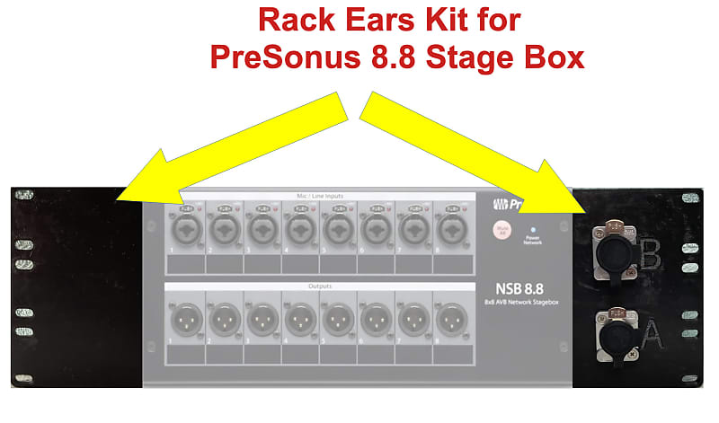 PreSonus NSB 8.8 Rack Ears Kit ("Rack Kit") | Reverb