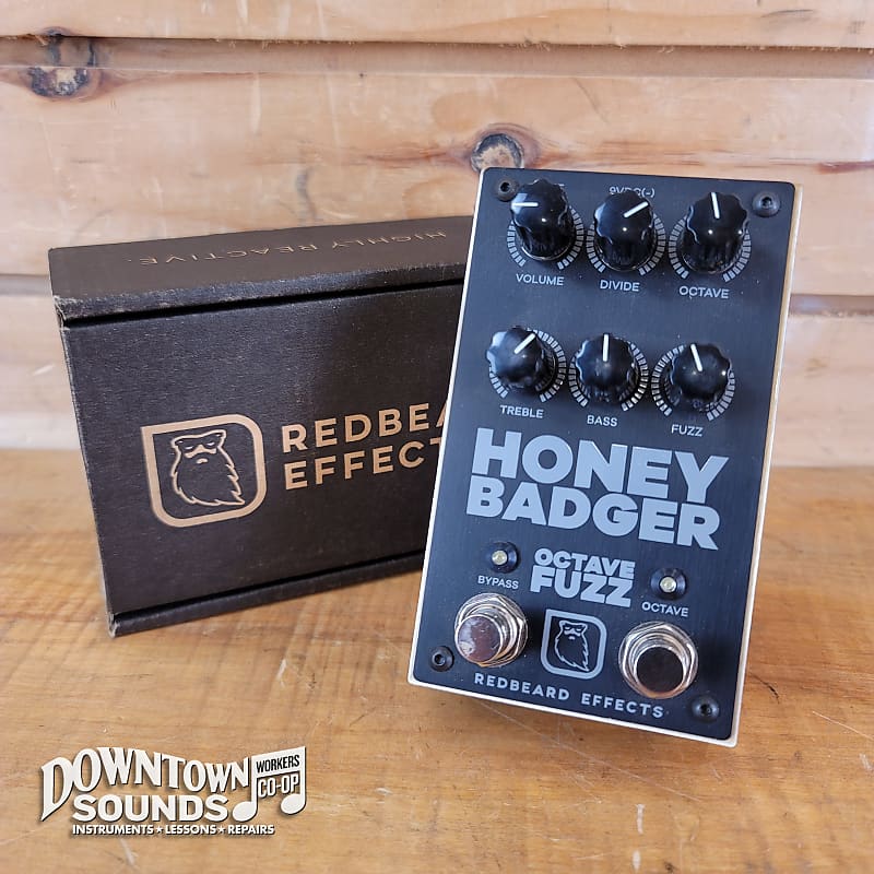Redbeard Effects Honey Badger Octave Fuzz | Reverb
