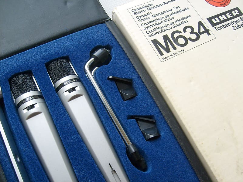 Uher M 534 set Microphones Vintage M 634 | Reverb