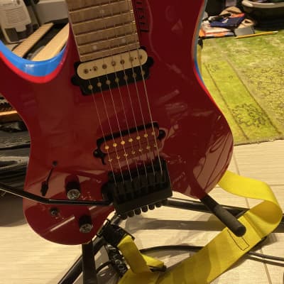 Kiesel Vader 7 String left handed 2019 with Dimarzio Tone | Reverb