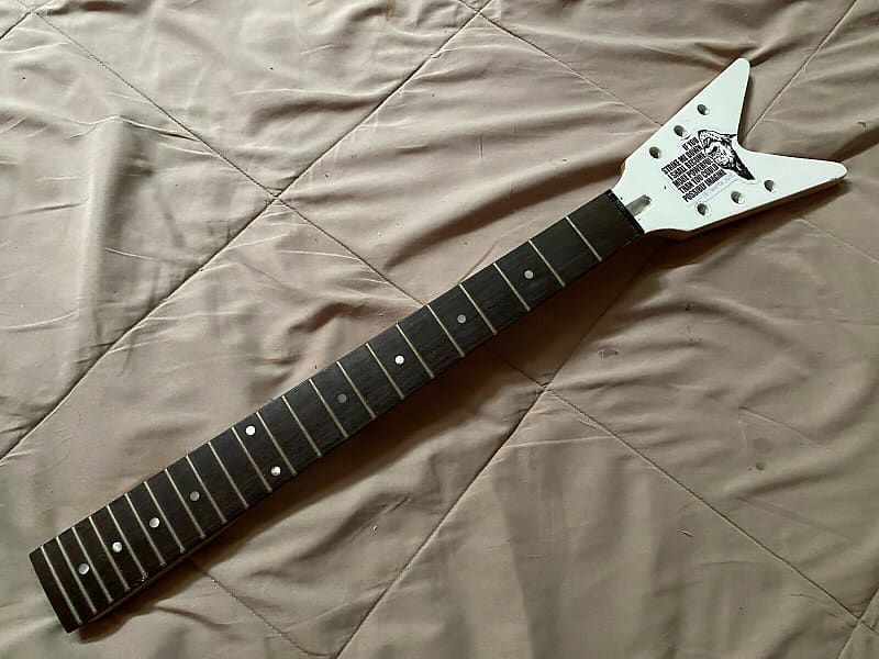 Dean V Guitar neck for project used 24.75" | Reverb