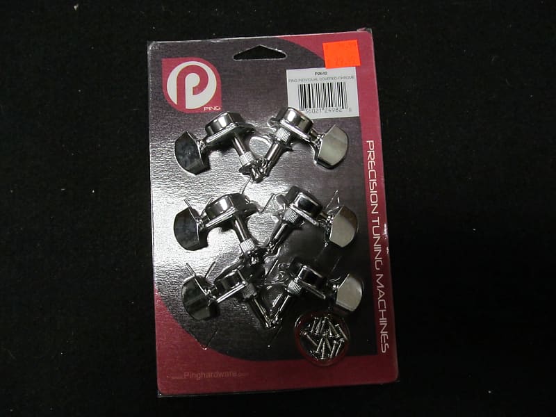 Ping P2642 Individual Covered Chrome Tuning Machines | Reverb