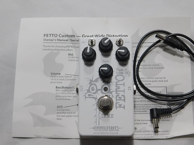 Himmelstrutz Fetto Custom 2000's - White | Reverb