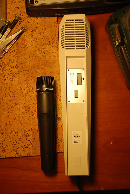 Vintage AKG DX-11 Spring Reverb Dynamic Microphone - Rare | Reverb