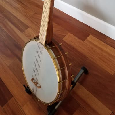 Custom Hardwood Fretless 12-inch Open Back Banjo with Rickard | Reverb