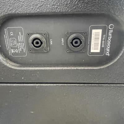 Turbosound TFA-600B Flex Array 18" Horn Loaded Sub (Pair) | Reverb