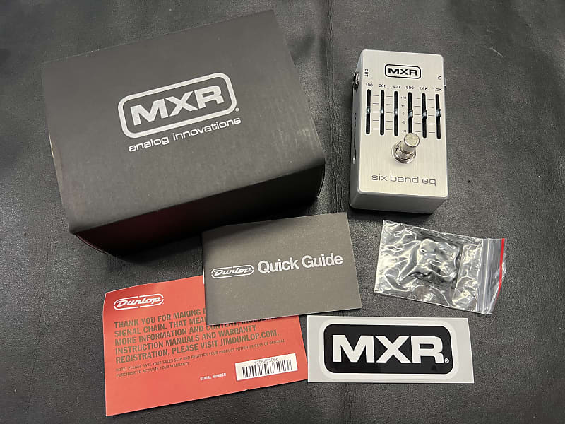 MXR M109S Six Band EQ Equalizer Pedal - B- stock | Reverb