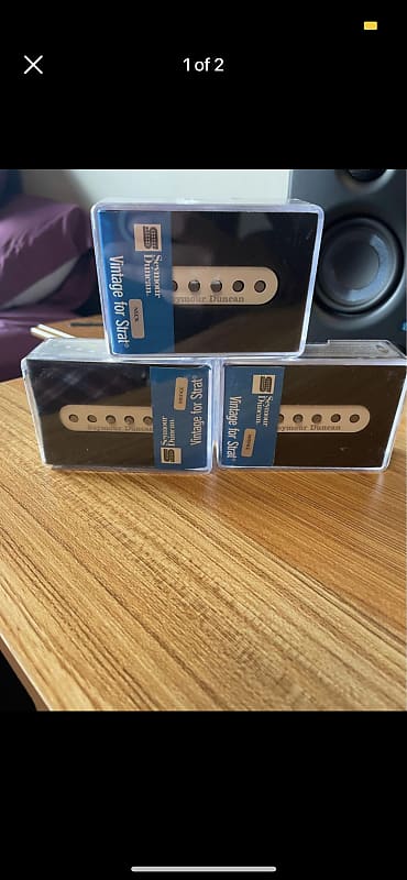 Seymour Duncan SSL-1 Vintage Staggered Strat Pickup Set | Reverb