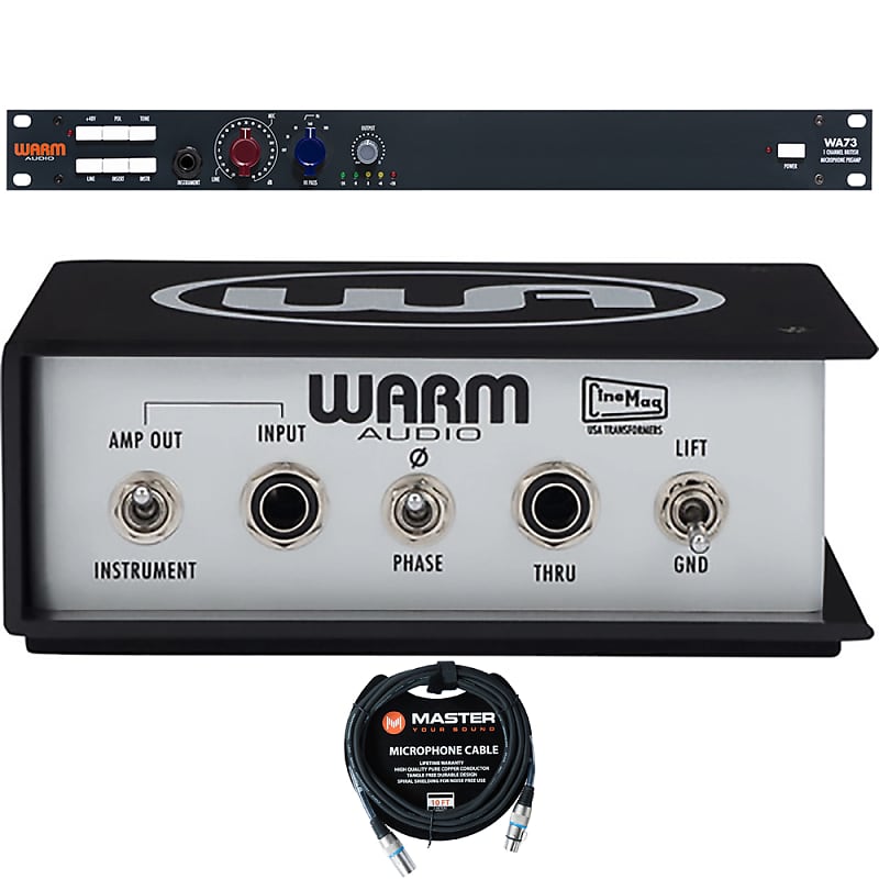 Warm Audio WA73 1-Channel British Microphone Preamp w/ PDB | Reverb