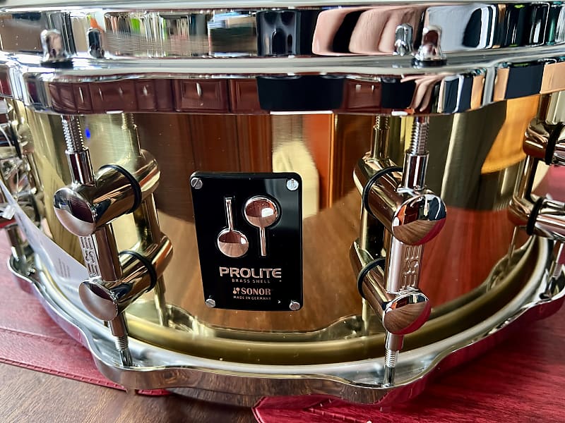 Sonor Prolite Brass Snare Drum 6x14 | Reverb Sonor Prolite Brass Snare Drum 6x14 | Reverb