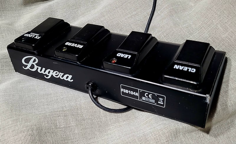 Bugera Amp Footswitch FSB104A ‐ 4- Button | Reverb