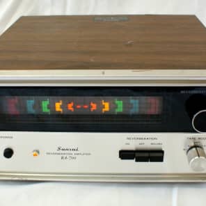 Sansui RA-700 Reverberation Amplifier 1960s Woodgrain | Reverb
