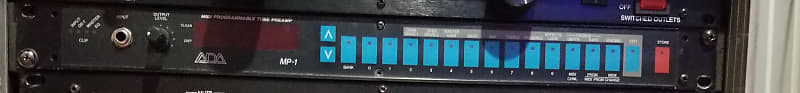 VINTAGE ADA MP-1 Midi Programmable Tube Guitar Preamp Rack | Reverb