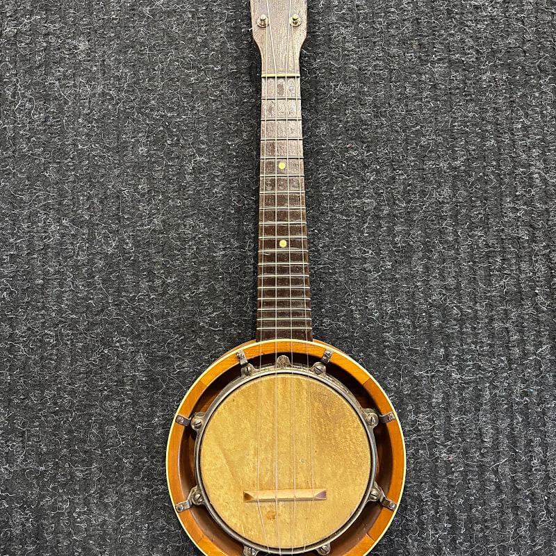 1920s Robert E. Pearson Banjo Ukulele Banjolele Vintage VG | Reverb