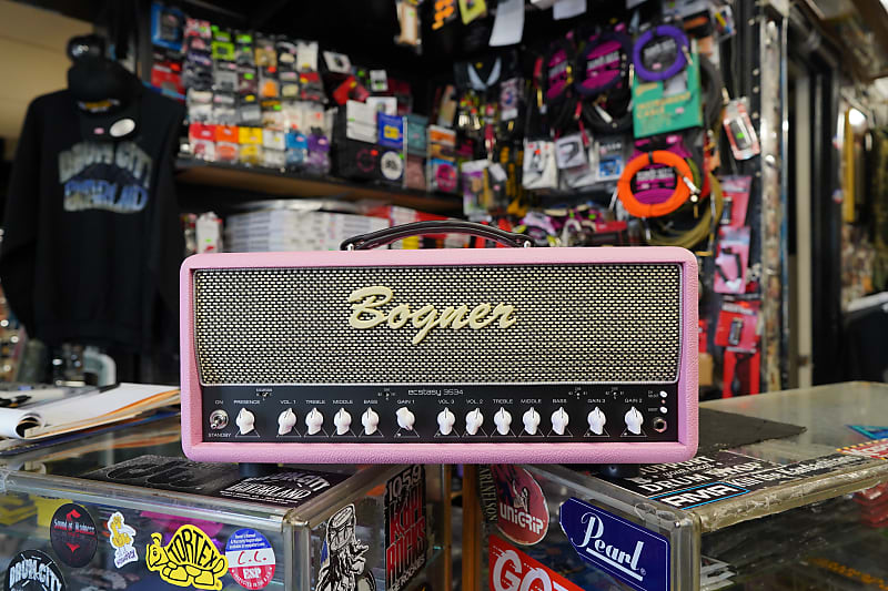 Bogner Ecstasy 50-watt Tube Head - Pink Tolex | Reverb