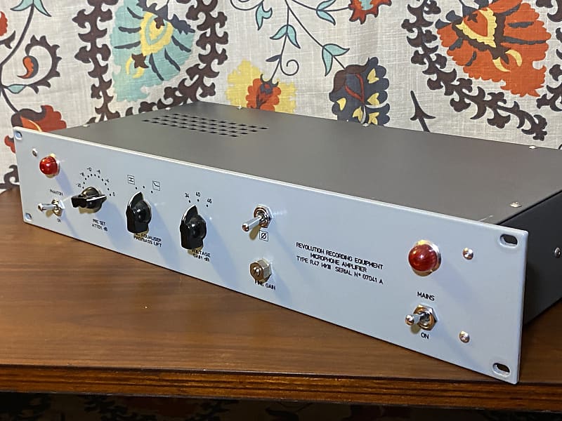 Revolution Recording Redd 47 John Hinson Rare tube preamp EMI | Reverb