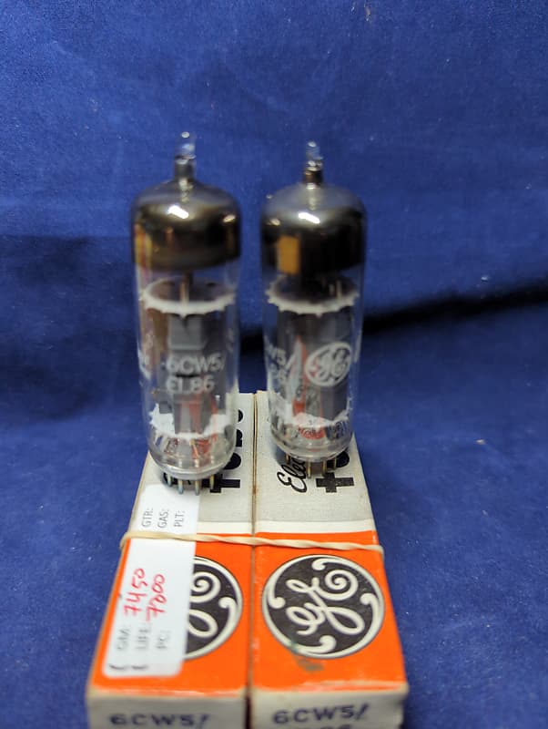 GE General Electric EL86 6CW5 50's or 60's - Grey | Reverb