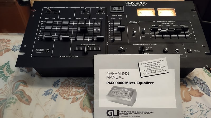 GLI PMX-9000 Black | Reverb