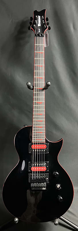 Kramer Assault 220 FR Electric Guitar Gloss Black w/ Floyd | Reverb