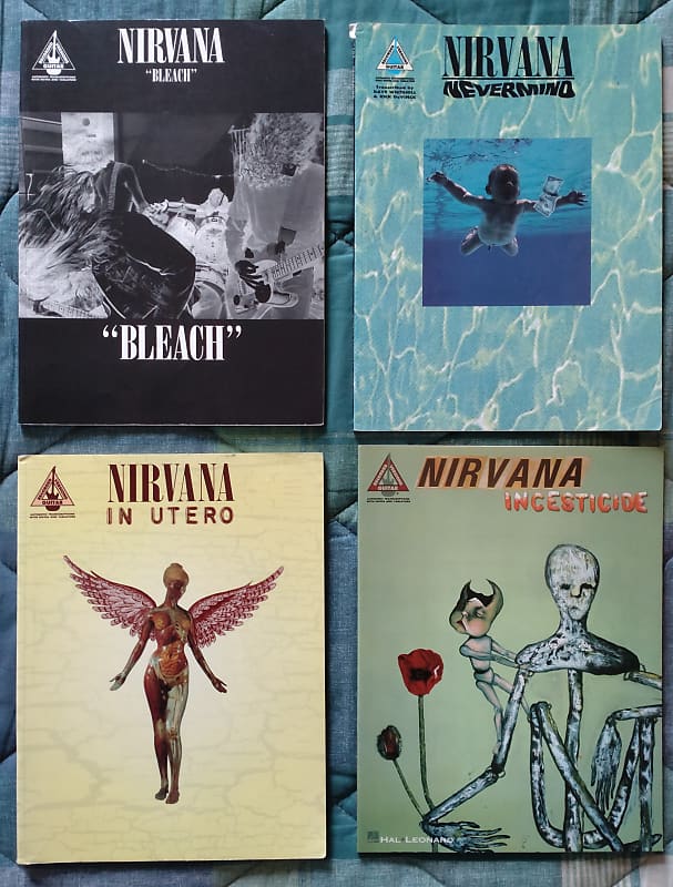 Nirvana Bleach Nevermind Incesticide In Utero | Reverb Australia