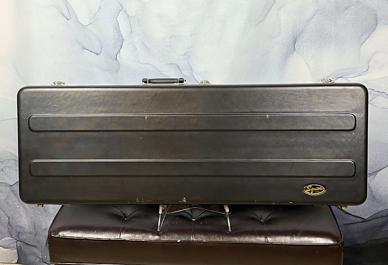 Rare! Squier Deluxe Molded Hard Shell Case for | Reverb