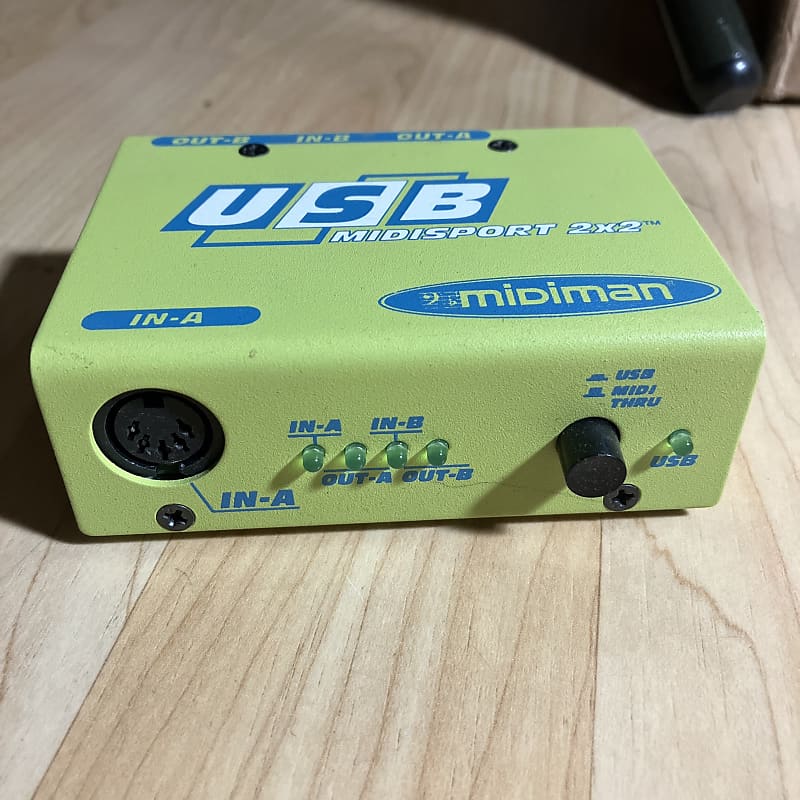 Midiman USB Midisport 2x2 - MIDI Interface- FREE SHIPPING | Reverb