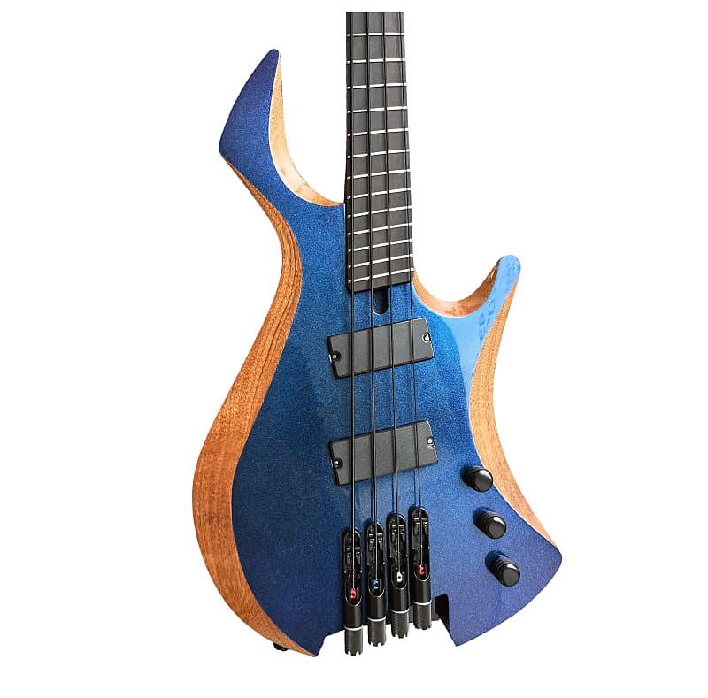 Fingybass Headless Multiscale 4 String Bass 3433 Reverb