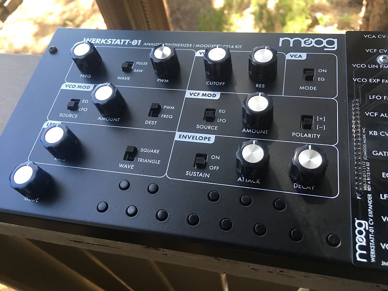 Moog Werkstatt Knob Upgrade Kit Black | Reverb