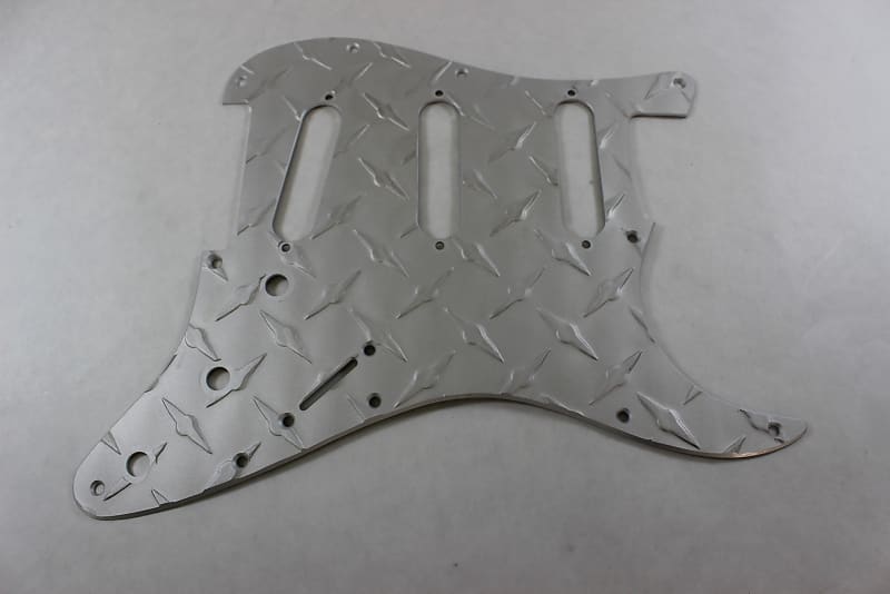 Fender Strat, Stratocaster, Satin Diamond Plate SSS | Reverb Australia