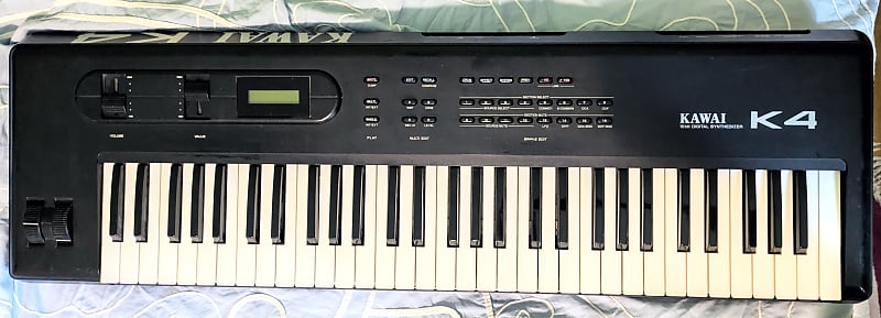 Kawai K4 Keyboard Synthesizer (w/Velocity/Aftertouch/Effects) | Reverb