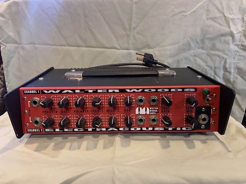 Walter Woods MI 200-8 Green Light Bass Amp | Reverb