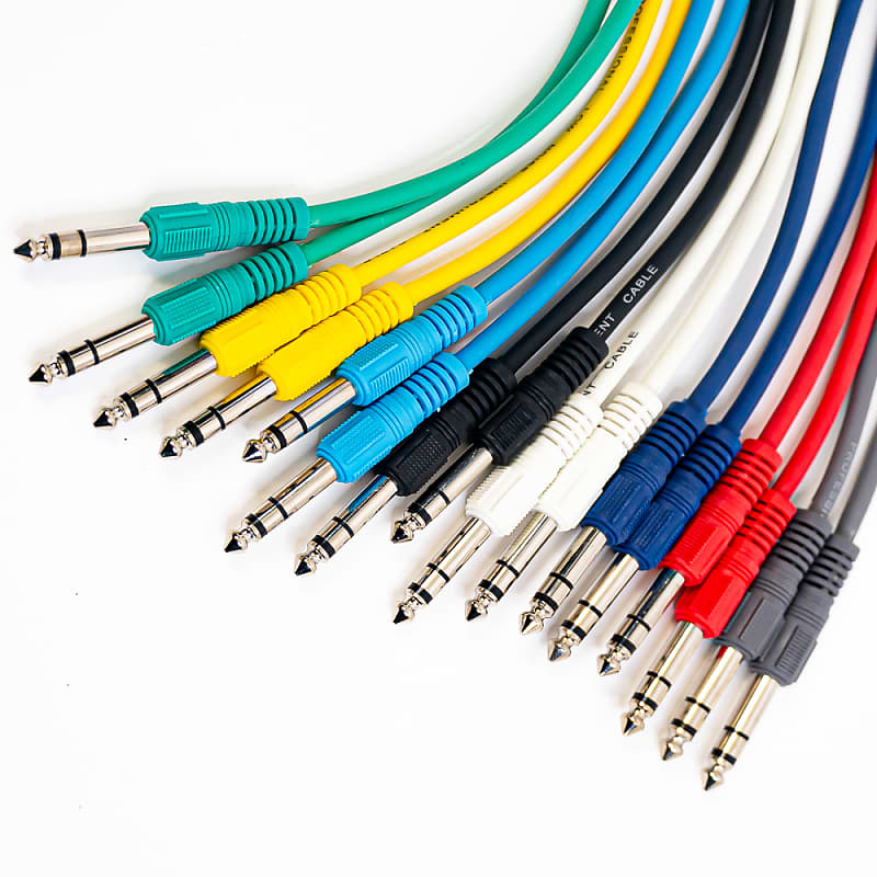 Professional Low-Noise TRS Instrument Cables - Set of | Reverb Canada