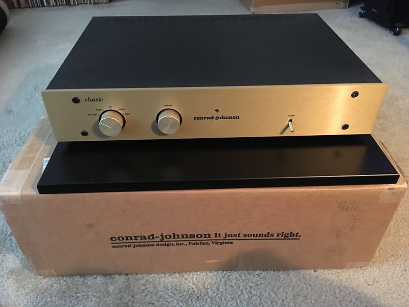 2011 Conrad-Johnson Classic Gold All Tube Preamp | Reverb