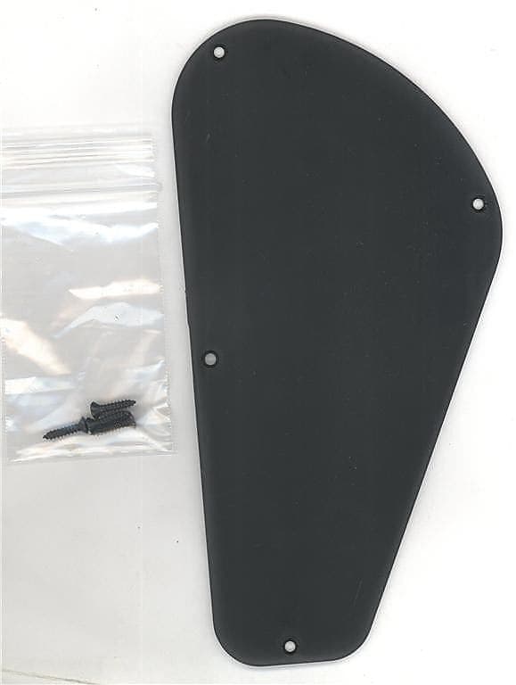 Jackson® Charvel USA/Import Control Cavity Cover Plate~Black | Reverb