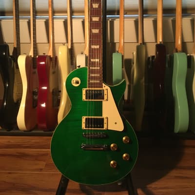 FLASH SALE! Gibson Les Paul Custom Standard Emerald Green | Reverb