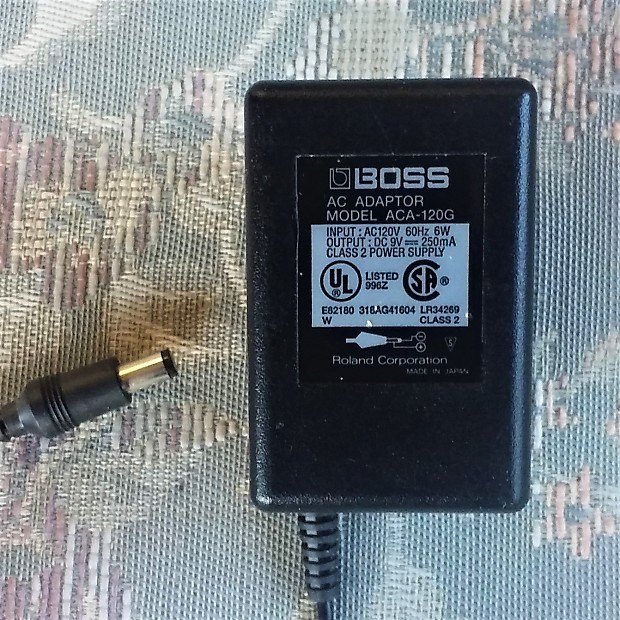 Boss ASA-120G 9 Volt Power Supply Adaptor 9V 250ma Free | Reverb