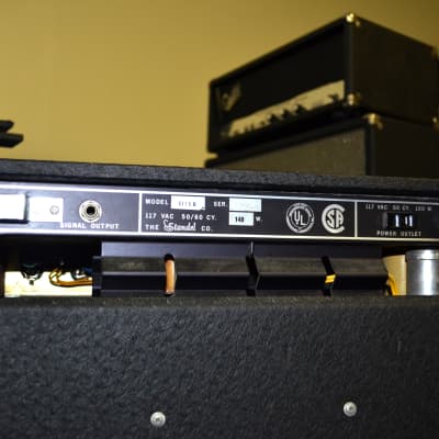 Standel Super Imperial XV Bass Amplifier 2x Altec 15" | Reverb