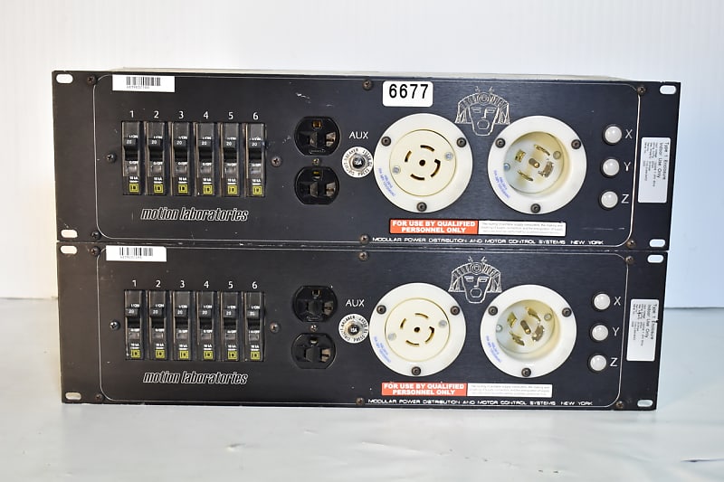 MOTION LAB L21-30 I/O (4)L5-20 OUT MODULE POWER DISTRO RACK | Reverb
