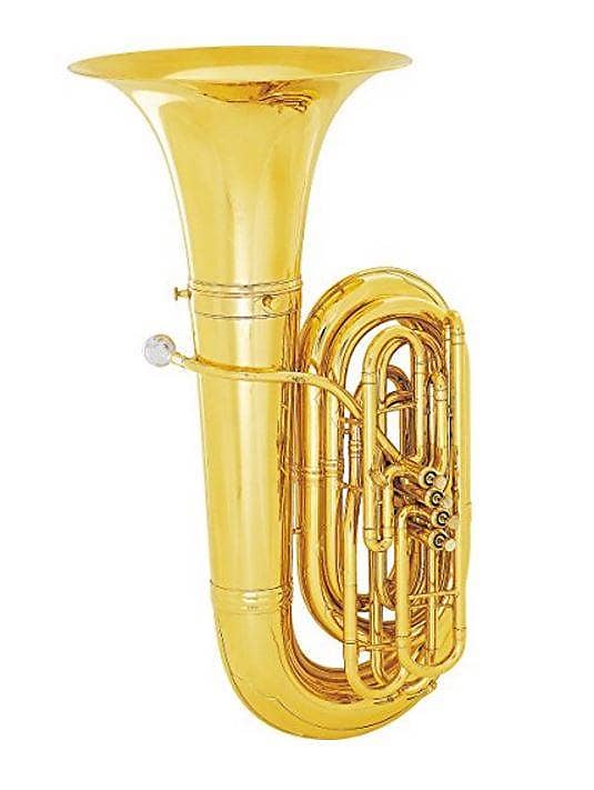 King 2341WSP BBb Tuba - 4 Valve - Background Brass Silver | Reverb