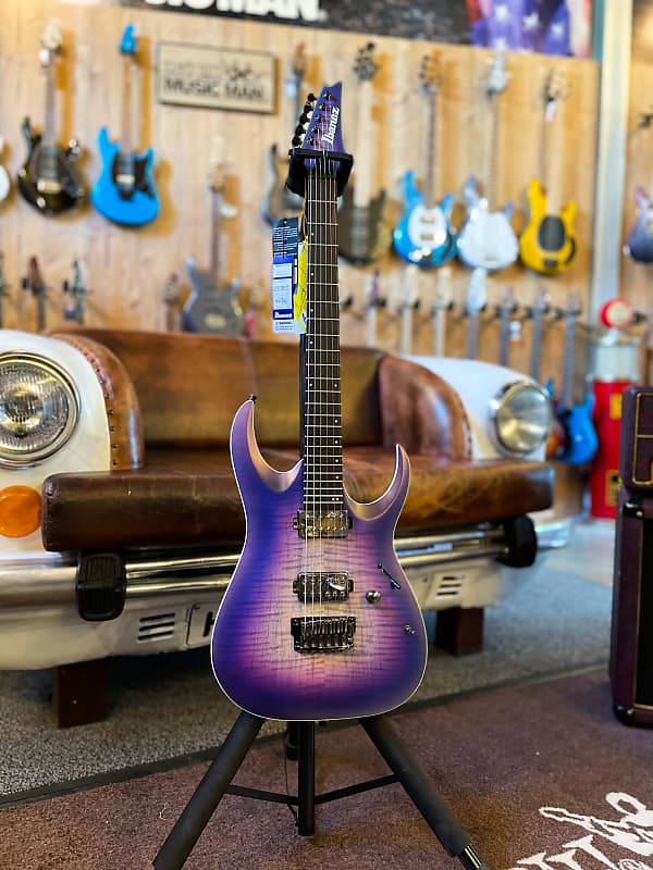 Ibanez E-Gitarre Axion Label RGA Series 6 String Indigo | Reverb