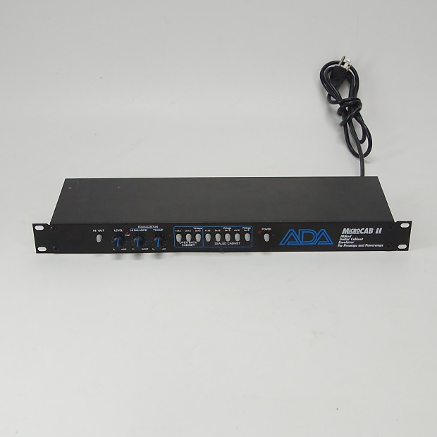 ADA MicroCab II Cabinet Emulator | Reverb