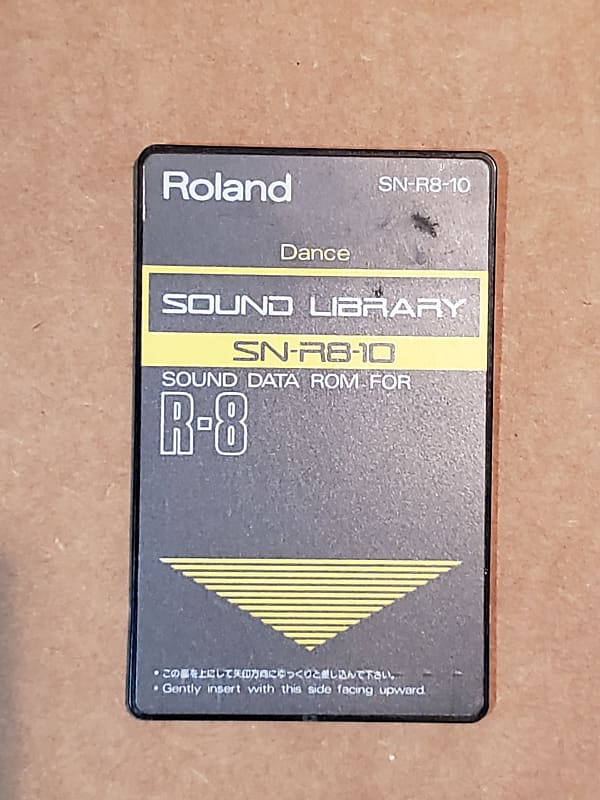 Roland SN-R8-10 DANCE ROM Card, RARE! Sound Data ROM for R8 | Reverb